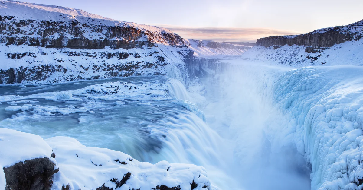 Iceland, Fire, Ice Caves and Frozen Waterfalls | Albatross